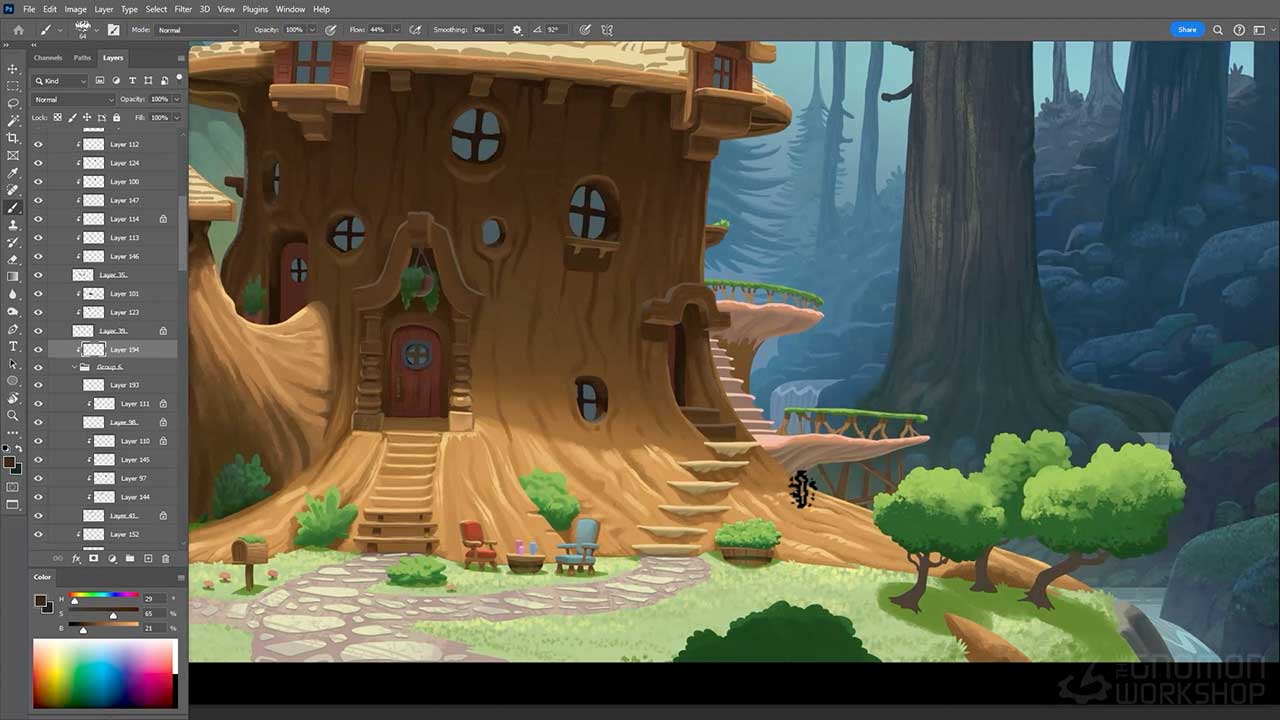 Designing Backgrounds for Animation | The Gnomon Workshop