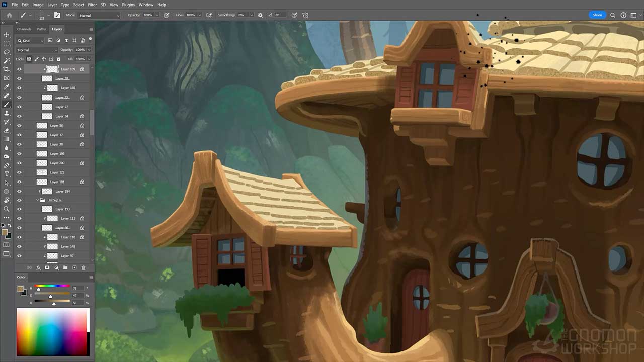 Designing Backgrounds for Animation | The Gnomon Workshop